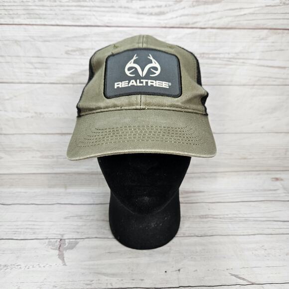 Realtree | Accessories | Realtree Deer Antler Logo Mesh Distressed ...